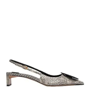 Jacquemus Slingback With Block Heel