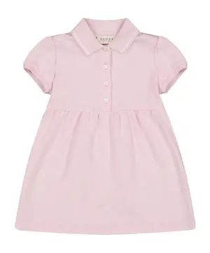 Gucci Shortsleeved Polo Dress - Pink