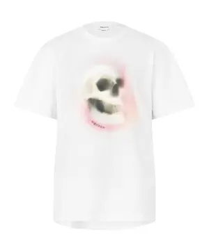 Alexander McQueen Printed Short-sleeve Top