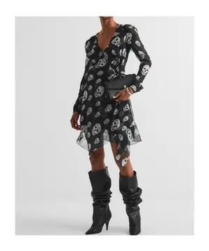 Alexander McQueen Printed Dress