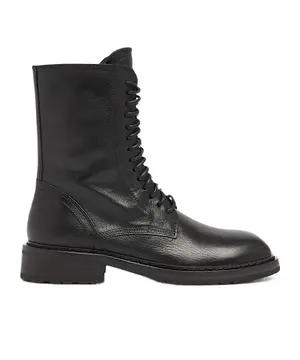 ANN DEMEULEMEESTER Combat Boots With Laces