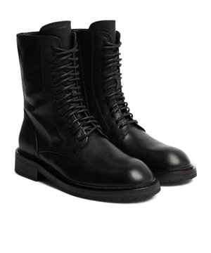 ANN DEMEULEMEESTER Combat Boots With Laces