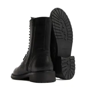 ANN DEMEULEMEESTER Combat Boots With Laces