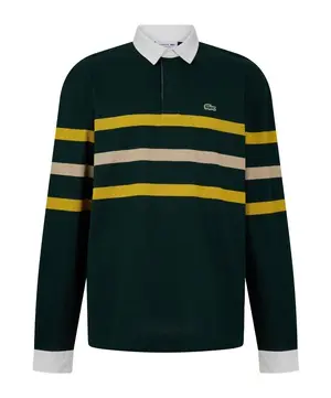 Lacoste Long-sleeve Polo Shirt - Black