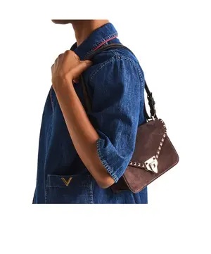 Valentino Garavani Solid Color Shoulder Bag