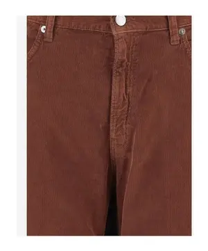 HAIKURE Ribbed Five-pocket Pants
