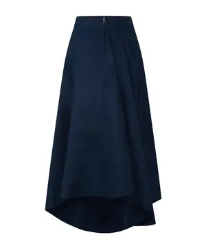Givenchy Solid Color Midi Skirt
