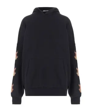 Just Cavalli Rhinestone Embellished Hoodie