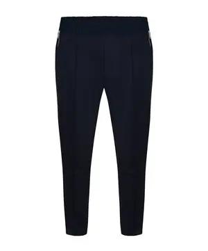 Hugo Boss Elasticated Waist Knit Trousers - Blue