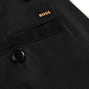 Hugo Boss Buttonzip Waist Cotton Casual Trousers