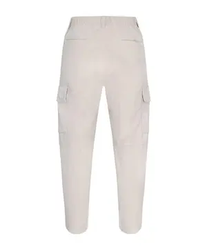 Hugo Boss Button-zip Waist Straight-leg Cargo Trousers