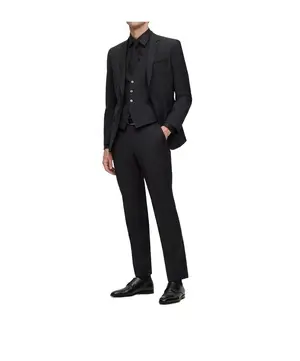 Hugo Boss Buttonzip Waist Tailored Suit Trousers