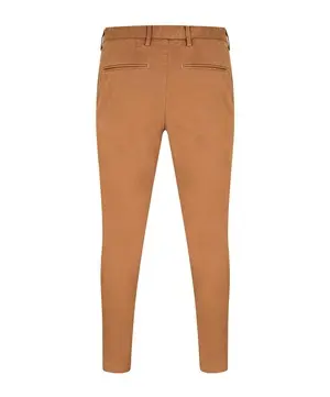 Hugo Boss Buttonzip Waist Twill Chino Trousers