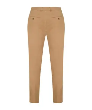 Hugo Boss Buttonzip Waist Cotton Chino Trousers