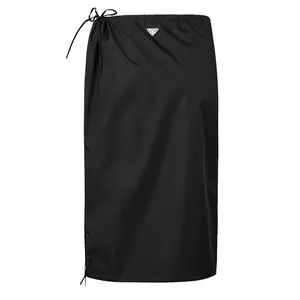 Prada Midlength Wrapstyle Skirt