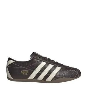 ADIDAS ORIGINALS Leather Lowtop Retro Sneaker - Black