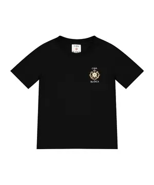 Casablanca Printed T-shirt - Black