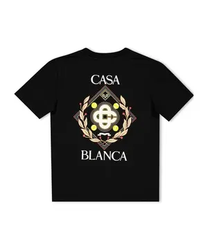 Casablanca Printed T-shirt - Black