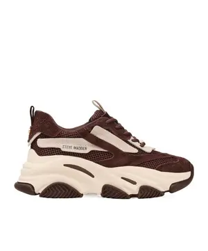 Steve Madden Lowtop Chunky Platform Sneaker - Nude