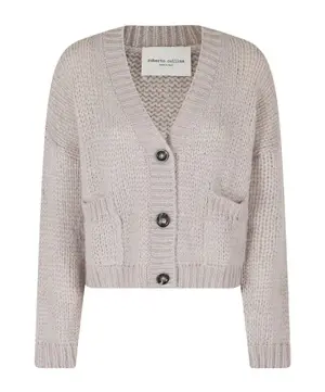 ROBERTO COLLINA Button-down Chunky Knit Cardigan