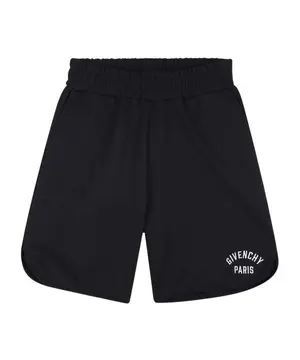 Givenchy Elasticwaist Sweat Shorts - Black