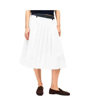 Prada Midlength Pleated Skirt