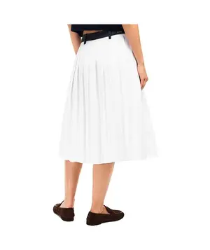 Prada Midlength Pleated Skirt