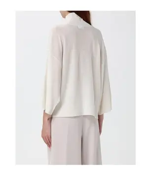 Fabiana Filippi Boxy Turtle Neck Knitted Sweater