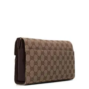 Gucci Horsebit Chain Shoulder Bag - Brown