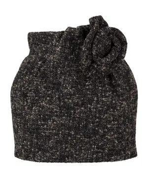 Magda Butrym Mini Skirt With Gathered Waist Detail