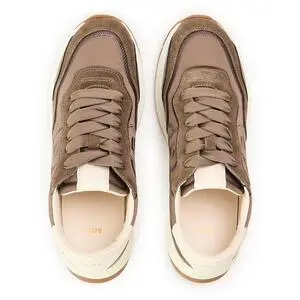 Hugo Boss Fabricsuede Mixed Lowtop Sneaker