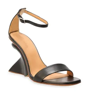 Off-White Minimalist High-heeled Sandals