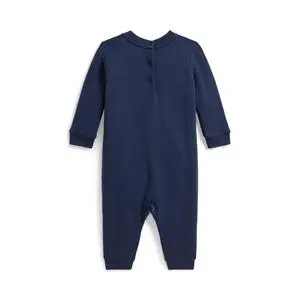 Polo Ralph Lauren Baby Long Sleeve Jumpsuit With Bear Graphic