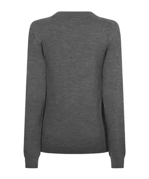 Hugo Boss Minimal Crewneck Longsleeve Knit Top