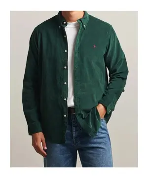 Polo Ralph Lauren Long-sleeved Shirt - Moss Agate