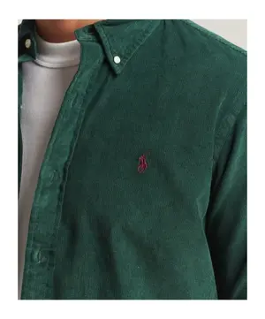 Polo Ralph Lauren Long-sleeved Shirt - Moss Agate