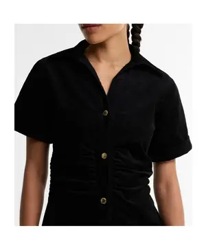 Barbour Collared Midi Dress