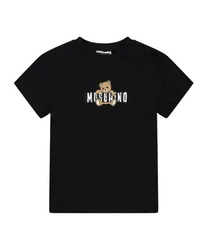 Moschino Crewneck Shortsleeve Tshirt - Black