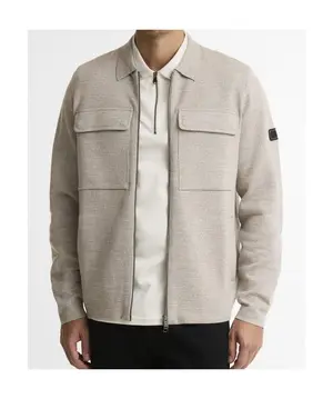 Barbour Collared Zipup Knit Jacket