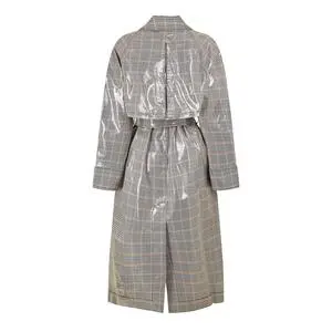 Baum Und Pferdgarten Check Belted Trench Coat