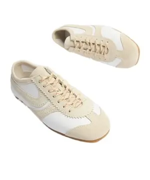 Dries Van Noten Lace Up Casual Sneakers - Nude