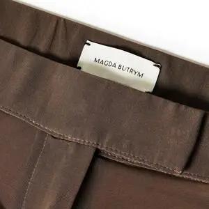 Magda Butrym Solid Color Stretch Leggings