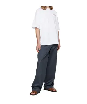 Casablanca Small Logo Print Oversized Tshirt