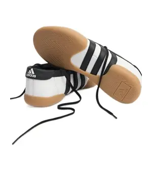 ADIDAS ORIGINALS Lace-up Ankle Tie Ballet Flats - Black