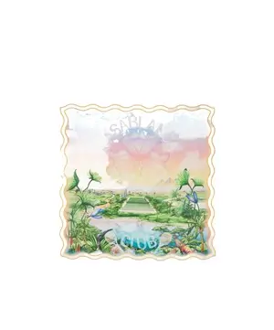 Casablanca Scenic Print Square Scarf - Multicolour