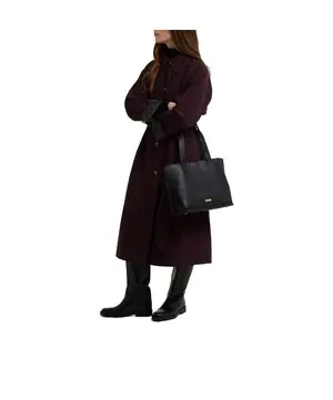 Barbour Solid Color Handbag