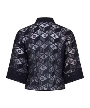 Hugo Boss Collared Cropped Midsleeve Shirt