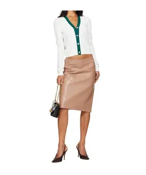 Casablanca Knitted Mesh Cardigan