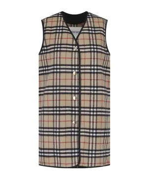 Burberry Plaid Vest