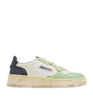 AUTRY Lace Up Casual Sneakers - Nude